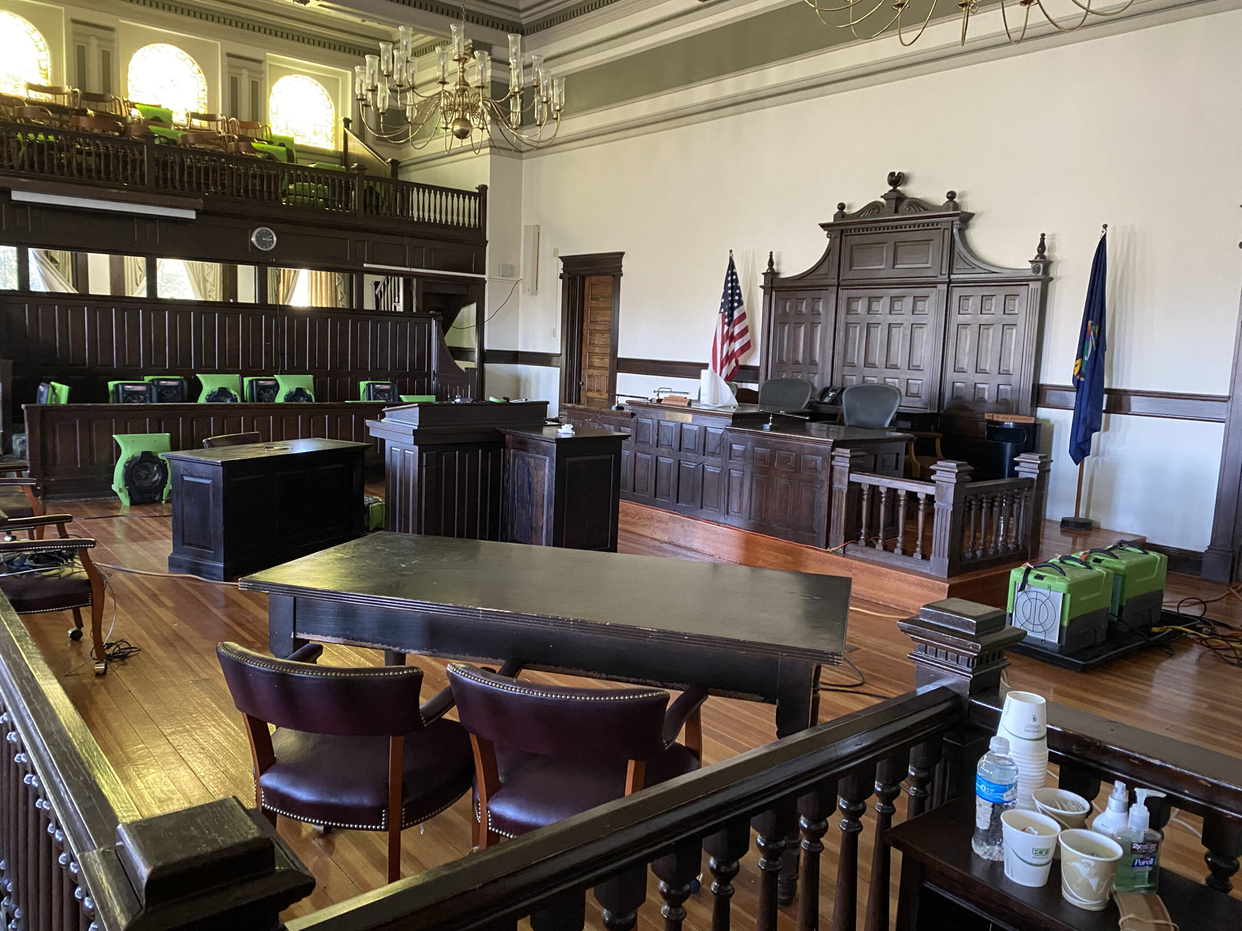 Sprinklers damage several rooms in Douglas County Courthouse; public ...
